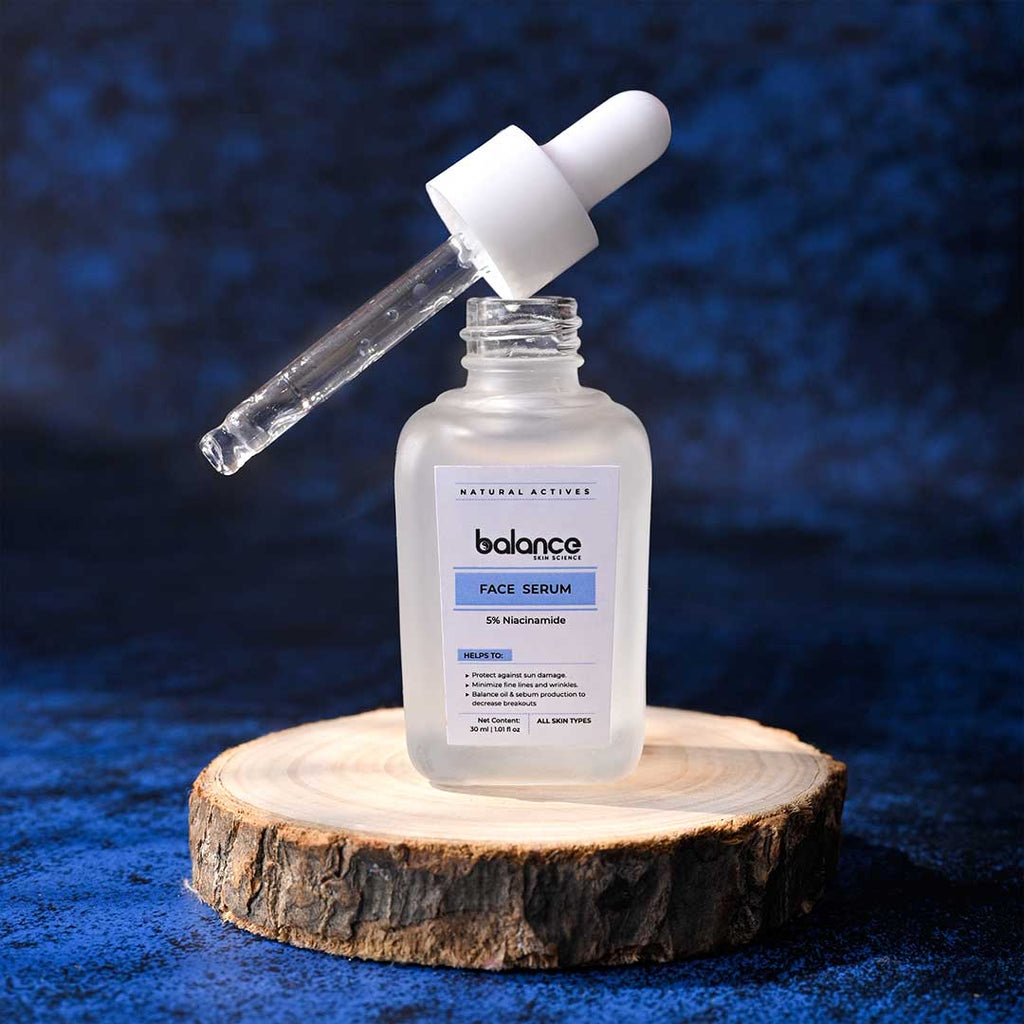 Balance Skin Science 5% Niacinamide Face Serum - For Radiant Skin