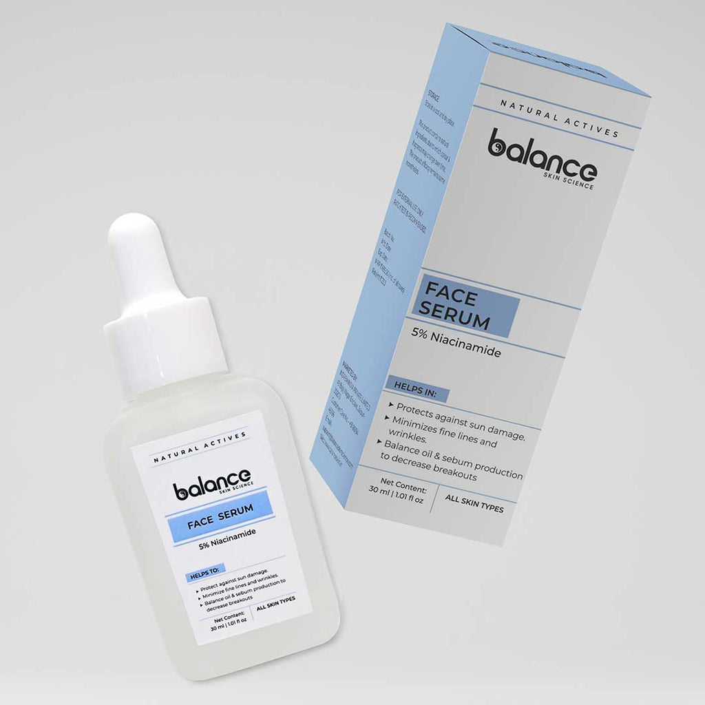 Balance Skin Science 5% Niacinamide Face Serum - For Radiant Skin
